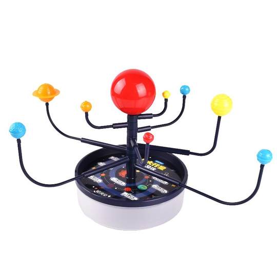 Solar System Planetary Model Rotation Eight Planets Projection Children ...
