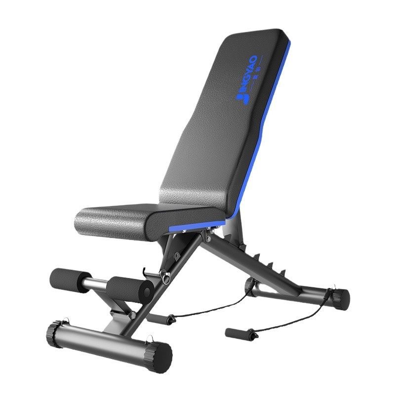 Foldable Dumbbell Stool - Multifunctional Fitness Chair for Home Workouts