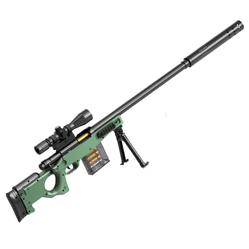 Dječja igračka gun barrett shell-throwing soft bullet gun - awm sniper ...