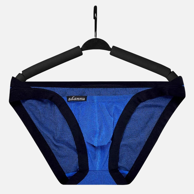 Sexy low -waist Modal high split triangle pants pure color high elastic ...