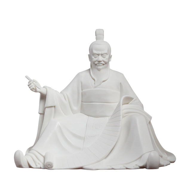 Dai Yutang Ceramic Ornaments Dehua White Porcelain God Statues Buddha ...