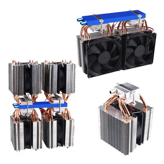 Zejie DIY Semiconductor Water Chiller Kit - 12V Refrigeration Plate for ...