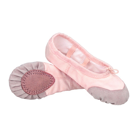 Chacott Leather Ballet Shoes - Pink Soft Sole Dance Shoes