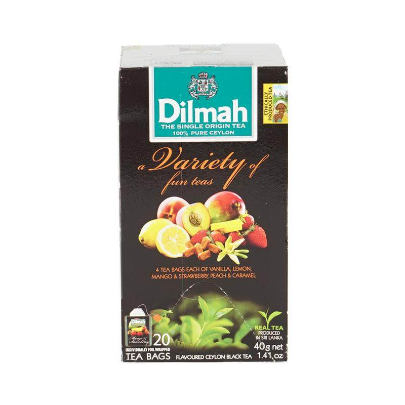 Dilmah fruit tea sachets de thé noir – thé de ceylan infusé à froid ...