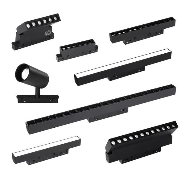 Embedded concealed home living room led magnetic track light | Mioron ...