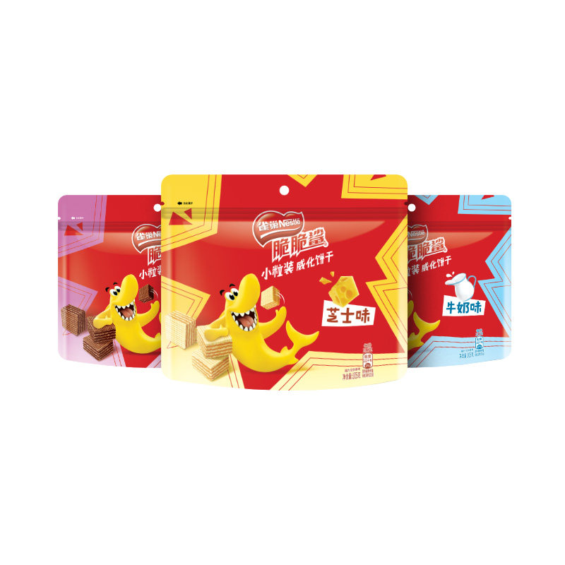 Official Flagship Store Nestlé Crunchy Shark One-Bite Crispy Thick-Cut ...