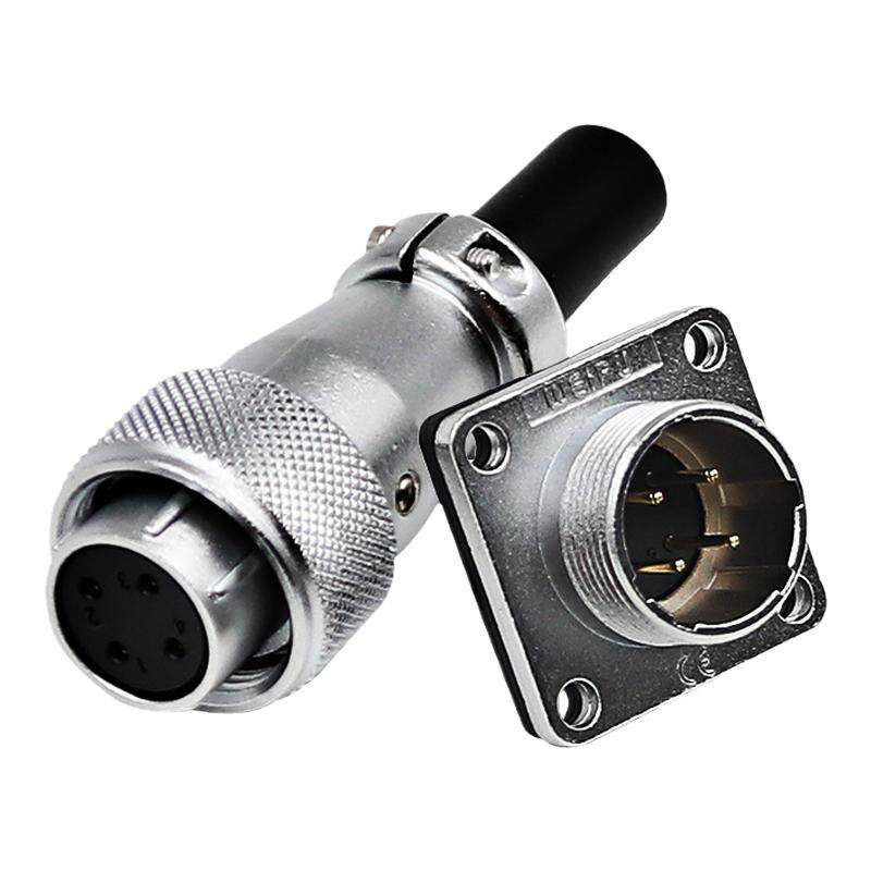 Reverse Weipu Aviation Plug WS16-2 Core - 3 Core 4 Holes - 5-7-9 Pin - 10 Core Female Male ...