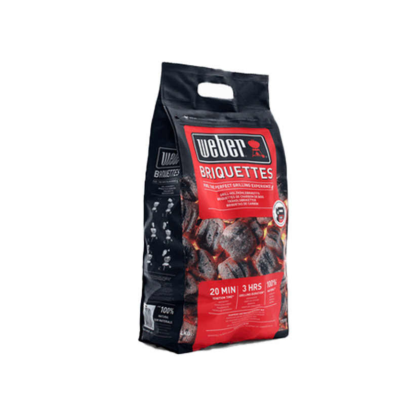 Weber Imported Charcoal Barbecue Carbon - Smokeless, Flammable Outdoor ...