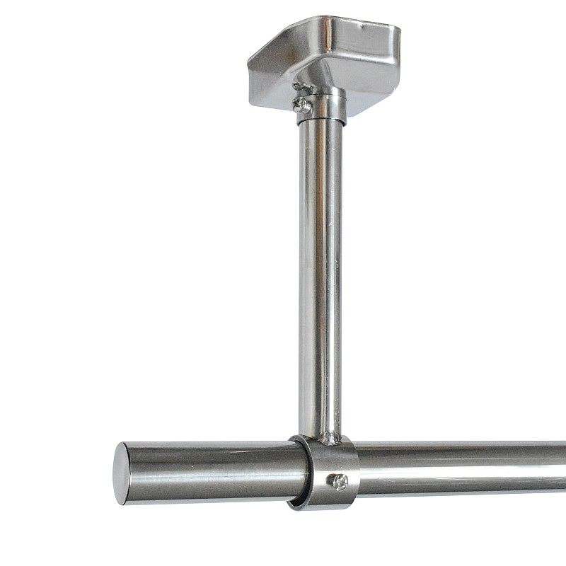 Peiqing Fixed Clothes Drying Rod Base - Stainless Steel Balcony Washing ...