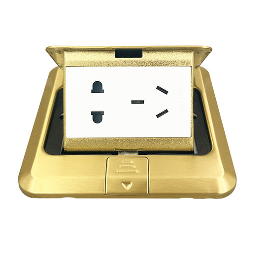 Four-Way Pine Socket - Invisible, Waterproof, and All-Copper