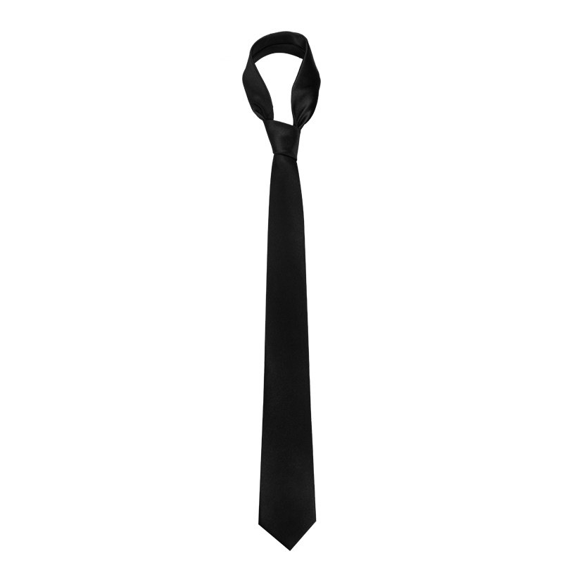 Glee Rainbow Silk Tie - 7cm Classic Solid Color