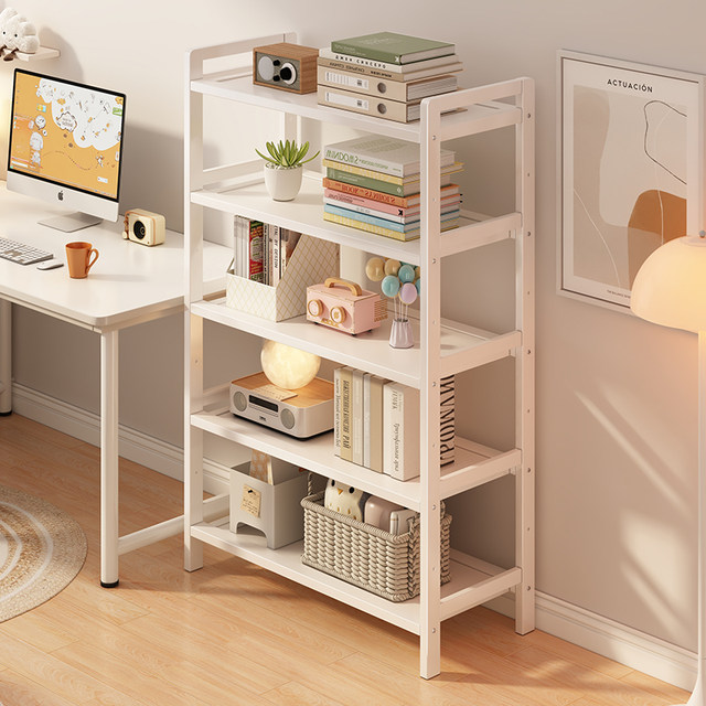 Bookstore standing rack landing ground Simple household multi -layer ...