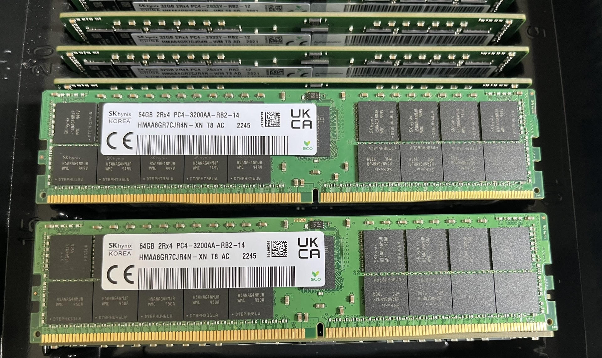 HMAA8GR7CJR4N-XN海力士内存条DDR4 64G 2RX4 PC4-3200AA ECC REG-淘宝网