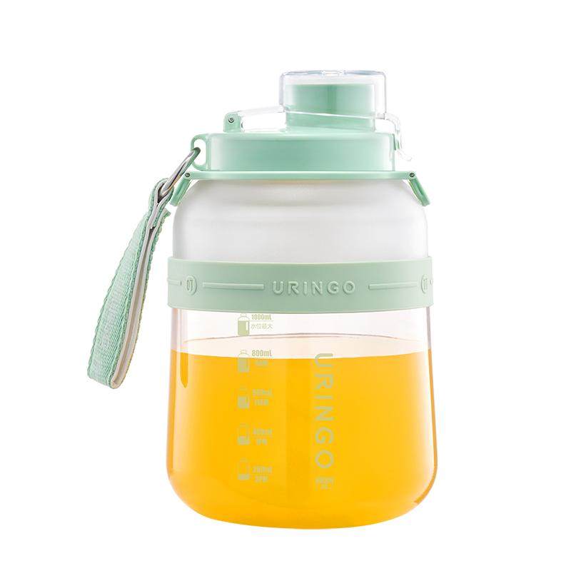 Цветна преносима електрическа чаша за сок с джунгли - 1L капацитет