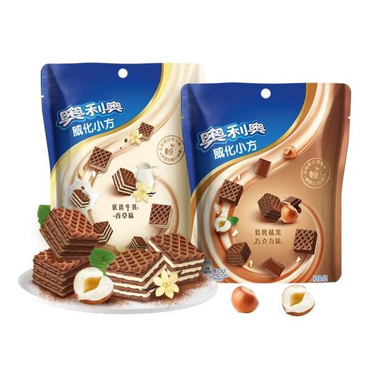 Oreo Multi-Flavor Wafer Cookies - 42g Snack Pack
