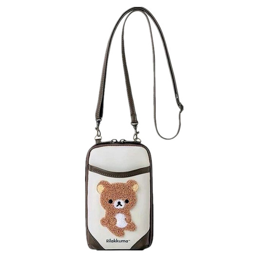 Rilakkuma Japanese Rilakkuma Backpack Shoulder Crossbody Bag Mobile ...