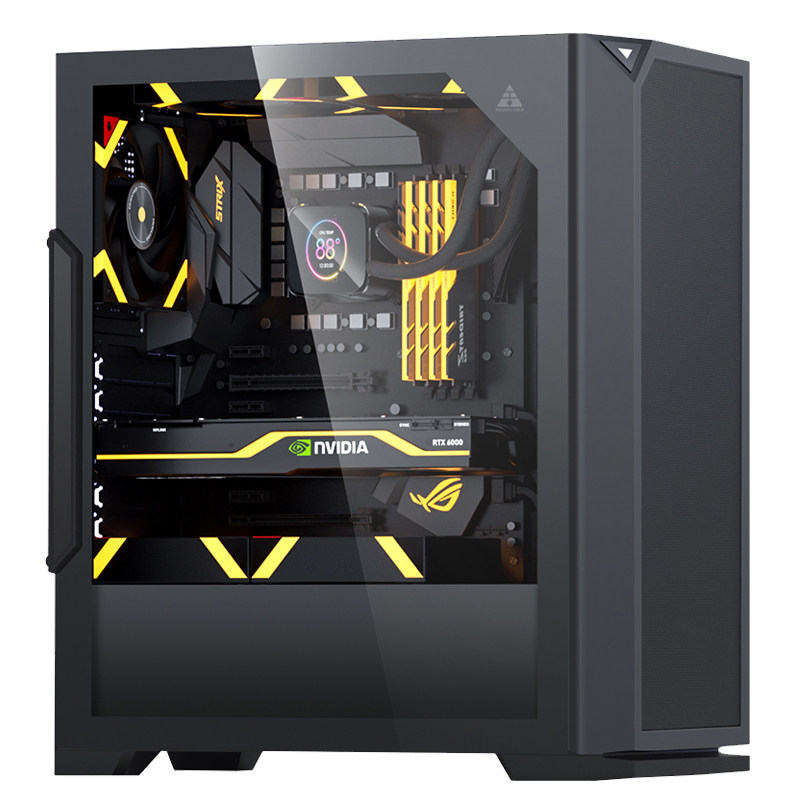 Jinhetian Foresees FM01 Computer Chassis - Desktop Mainframe with Water ...