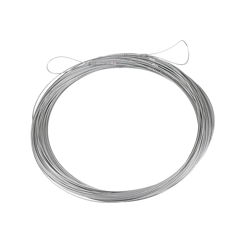 Bai ruite Stahlseil Nylon Messband - 30/50/70/100m - Hohe Temp. & Tiefe ...