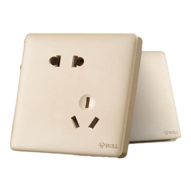 Bull Socket Flagship Store - Switch Socket Panel Concealed G28 Gold