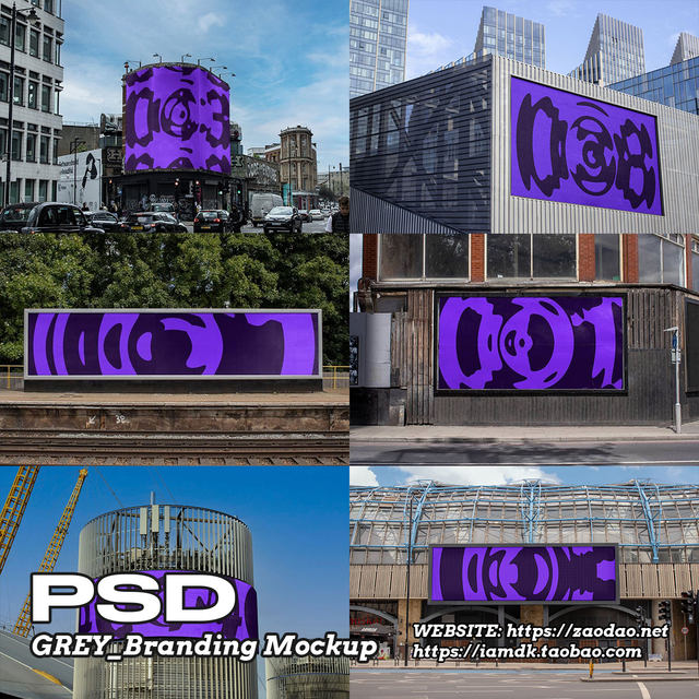 12 foreign style street intersection building LED electronic screen ...