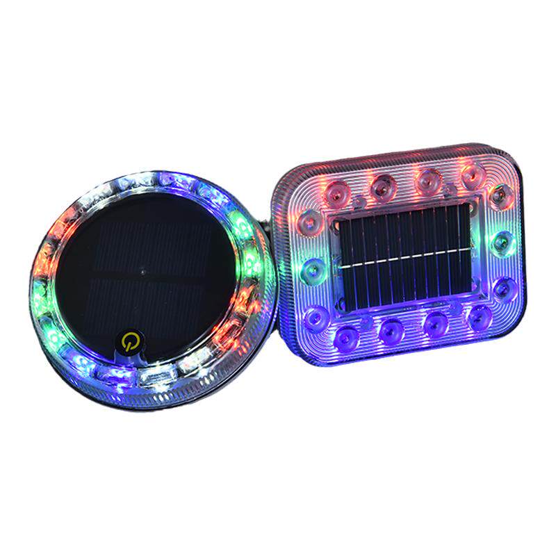 Fuwei Digital Solar Powered LED Car Warning Light - BSD-1