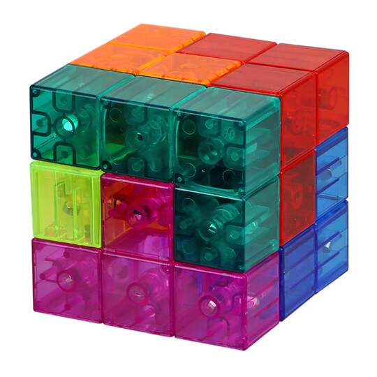 Magnetic Rubik's Cube Building Blocks | Soma Cube Assembled Toys for 6 ...