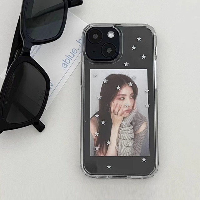 Korean INS Girl Star Card XR is suitable for iPhone13 female 14promax ...