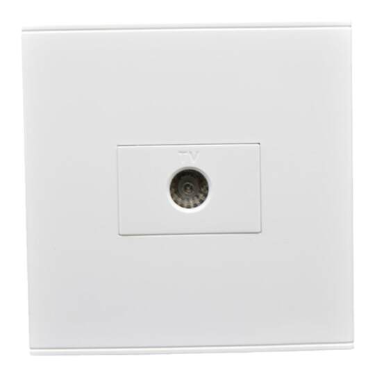 Antenna TV Socket - Type 86 Household Concealed Digital TV Panel Socket