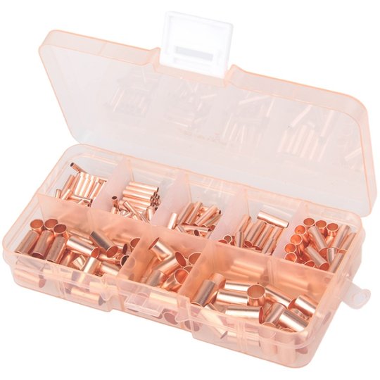 GT Copper Tube Connector Terminal - Small Cold-Pressed Extension Crimp ...