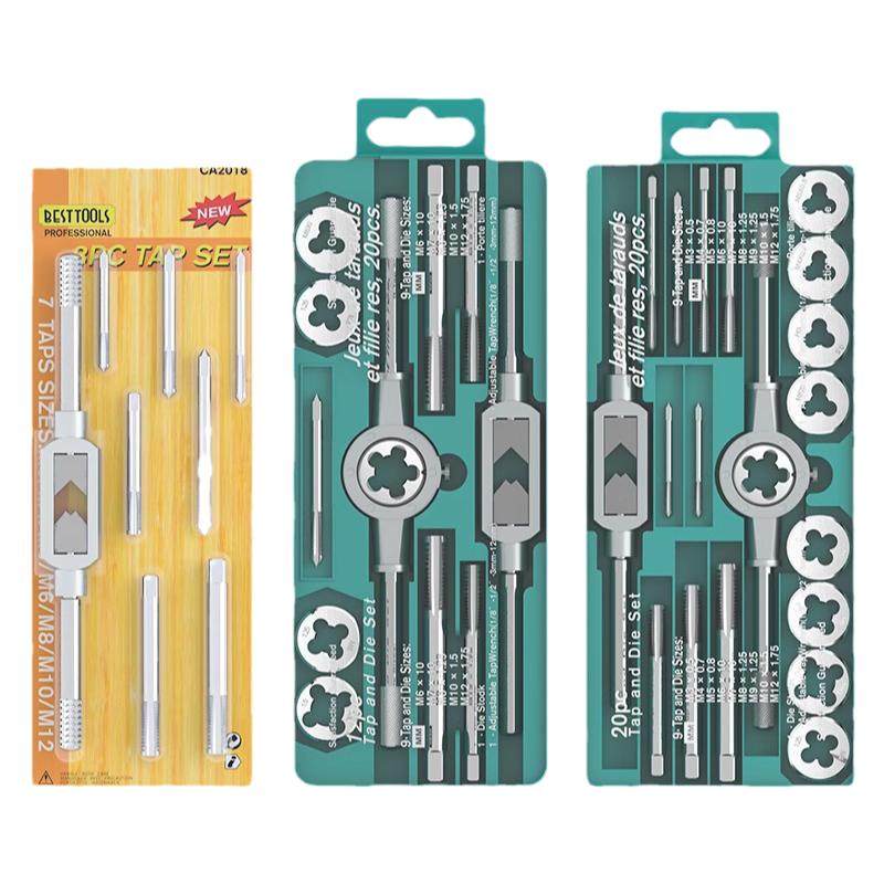 Set di chiavi per maschiatura a mano - strumento di filettatura per ...