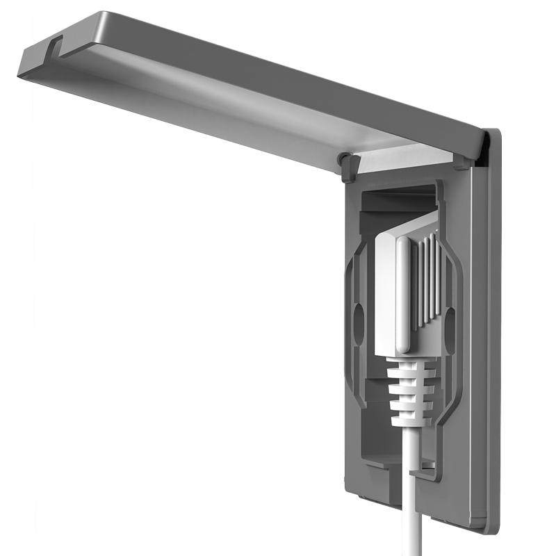 Embedded Socket Refrigerator Hidden Switch Panel - Five-Hole Waterproof ...