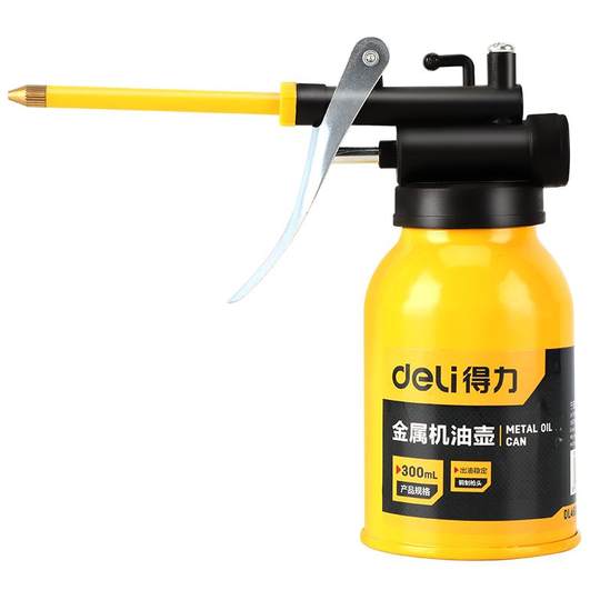 Deli Oil Pot Long Mouth High-Pressure Filler Drip Pot Refueling Gun ...
