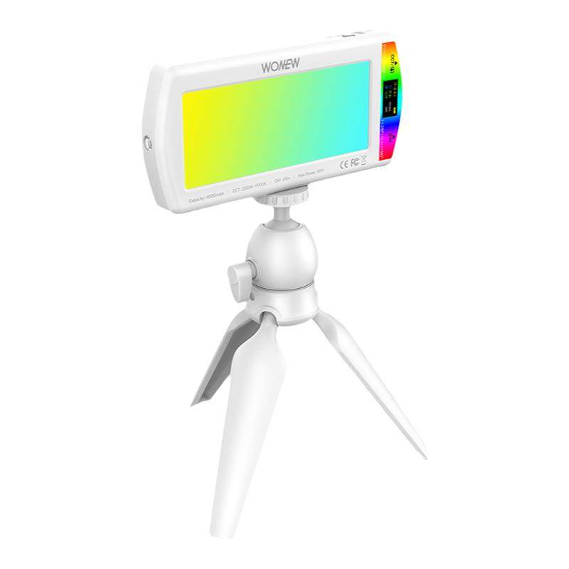 Wonew FL06 RGB Fill Light - Преносима RGB светлина за селфита и ...