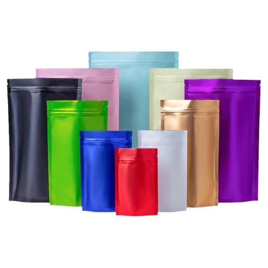 Aluminum Foil Self-Sealing Bag - Frosted Packaging Bag for Tea, Bait ...