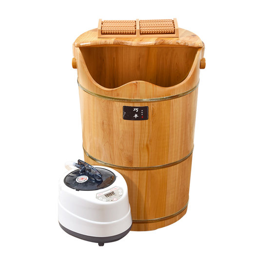 Traditional Chinese Medicine Foot Bath Wooden Barrel