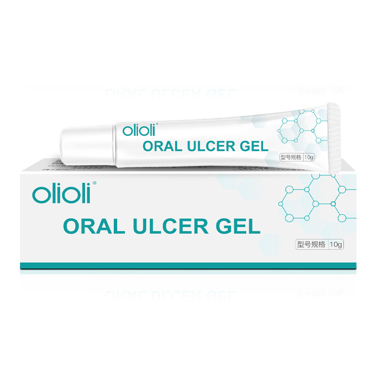 Olioli Oral Ulcer Gel - Chitosan Oral Ulcer Relief for Painful Aphthous ...