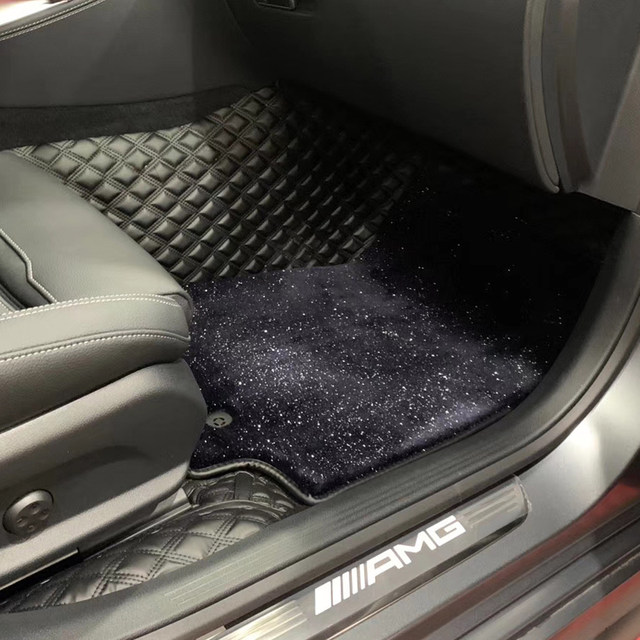 360 aviation soft package fully surrounds car floor mats, starry sky ...