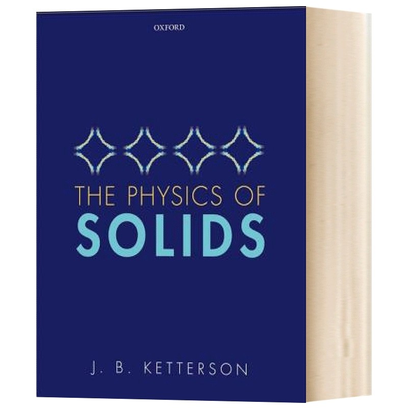 Solid State Physics - Oxford Academic Textbook - Ketterson