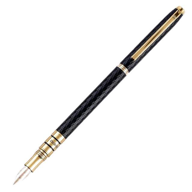 Hero Pen H703 official genuine 10K golden pen metal business office ...