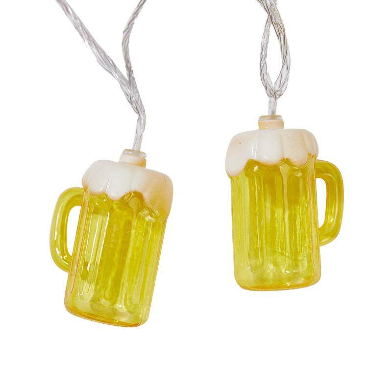 Internet Celebrity Beer Mug Light String Lights - Stall Restaurant ...