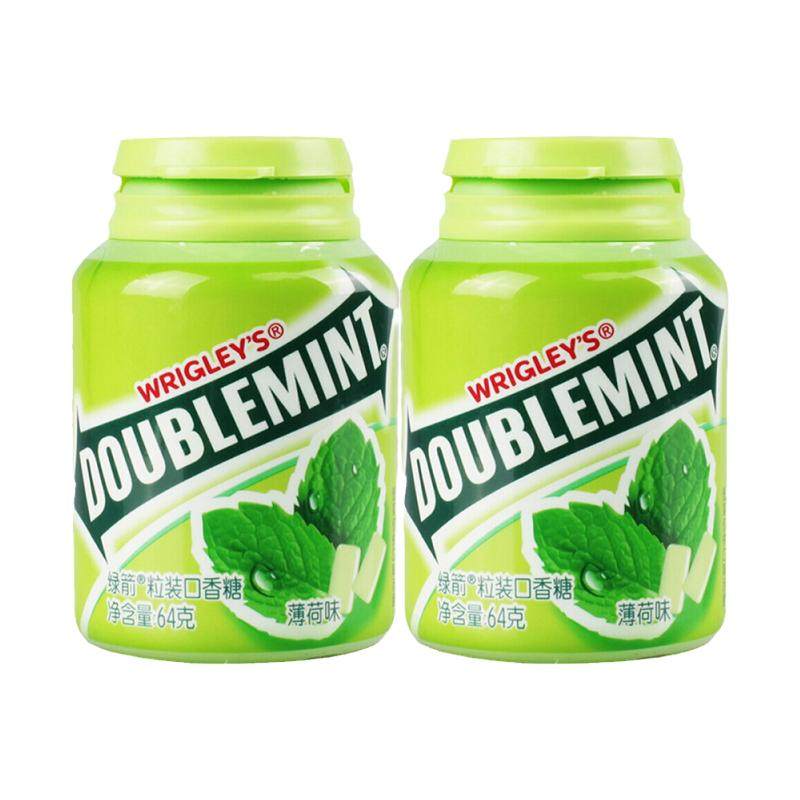 Green arrow chicle original menta - 40 piezas x 2 botellas - sabor a té ...