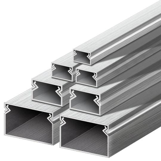 Open Wire Invisible Wire Trough Aluminum Alloy Square Industrial Cable ...