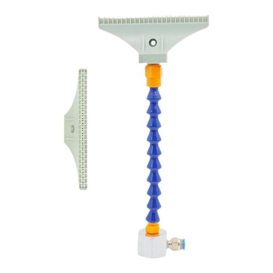 Air knife plastic cooling pipe lathe universal bamboo section snake ...