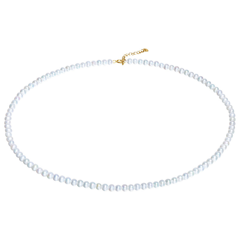 Heidi Jewelry Freshwater Pearl Necklace with 18K Gold Chain