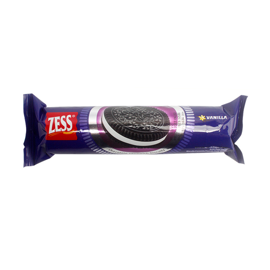 Zess Jess Vanilla Chocolate Sandwich Biscuits - 110g