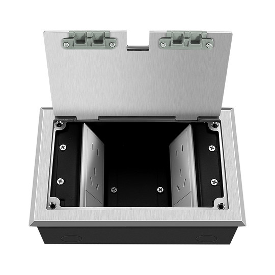 Teriux Stainless Steel Ground Socket with Hidden Opening and Waterproof ...