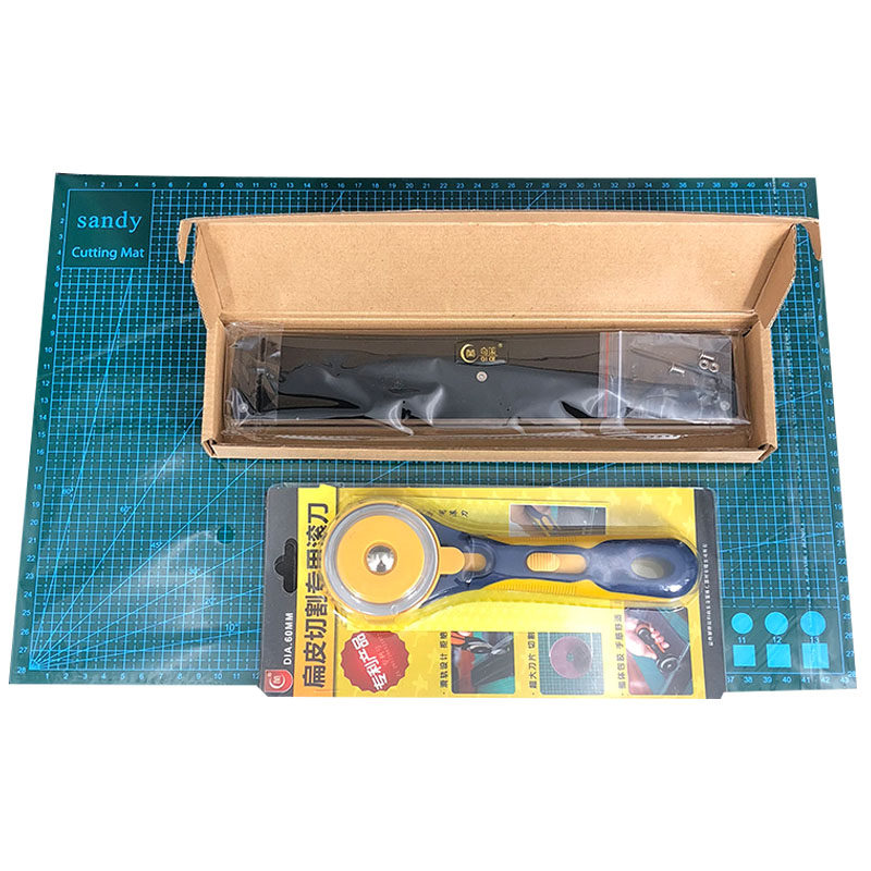 Cutting Flat Rubber Band Cutting Ruler A3 Pad Tool Set - Flat Leather ...