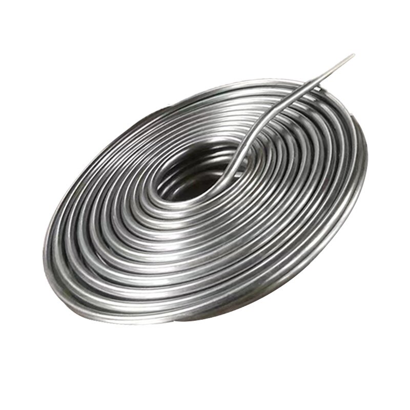304 Stainless Steel Bent Coil Ring - Custom Precision Tubing