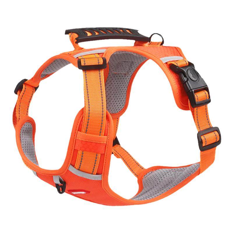 Milk Tea Corgi Dog Chest Strap Vest - Reflective, Adjustable for Medium ...