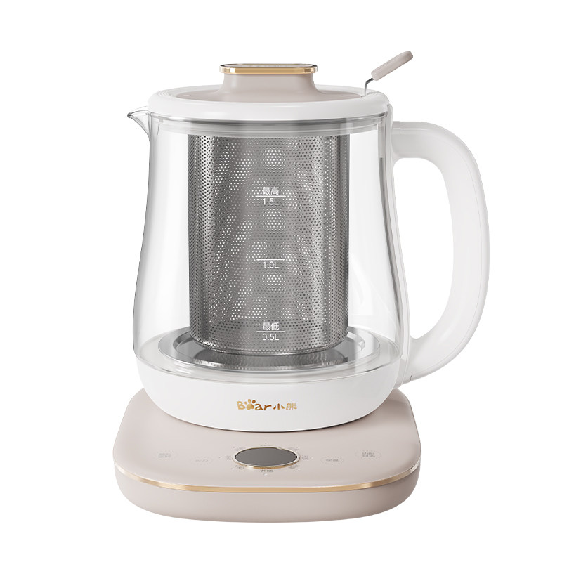 Bear Health Pot - Multi-functional Glass Tea Maker for Home and Office